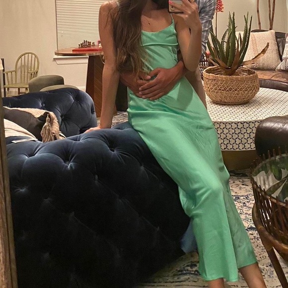 Zara | Dresses | Zara Viral Satin Dress | Poshmark